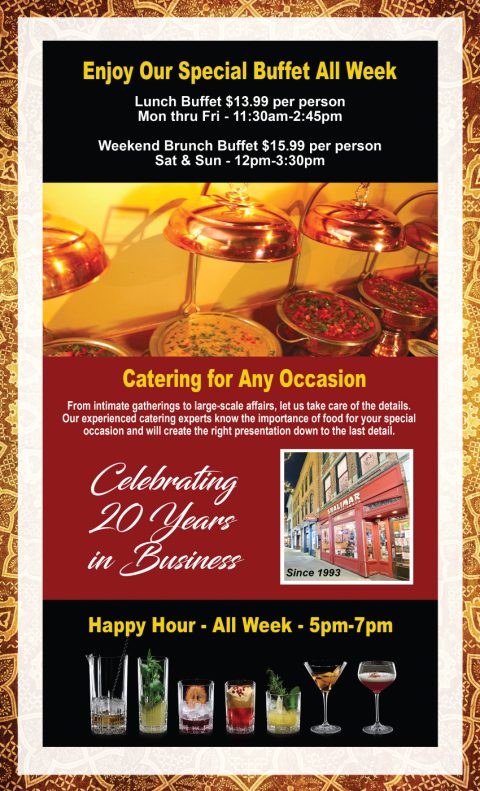 Menu | Shalimar Restaurant